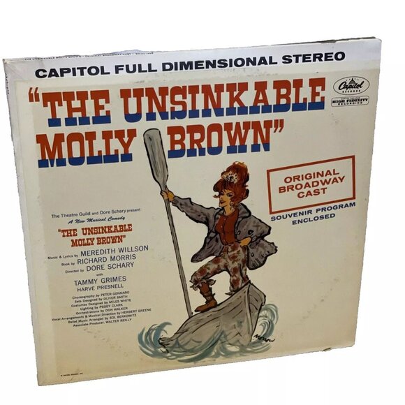 Capitol | Media | Meredith Willson The Unsinkable Molly Brown Original ...